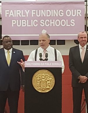 Governor Murphy, Senate President Sweeney, Assembly Speaker Coughlin ...