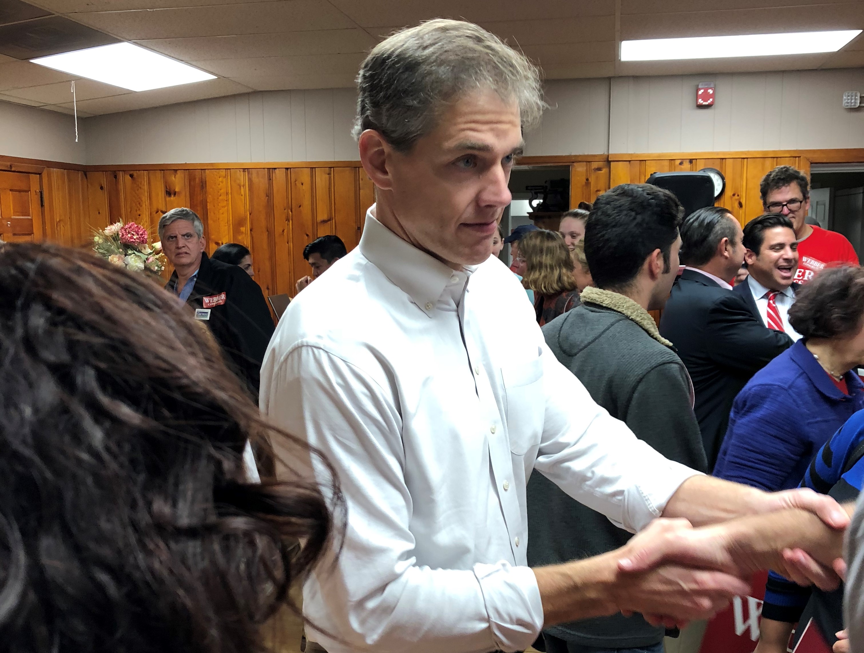 'Build a Wall,' Shouts Supporter of Webber, Who Waxes Reagan's City on ...