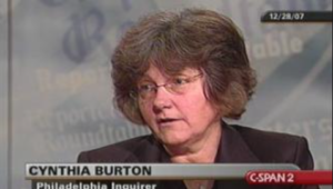 Former Philadelphia Inquirer Political Reporter Cynthia Burton is ...