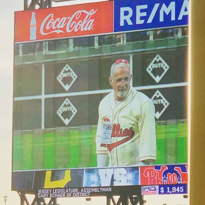 Pic of the Week: Gary Schaer in Gear at Citizens Bank Park