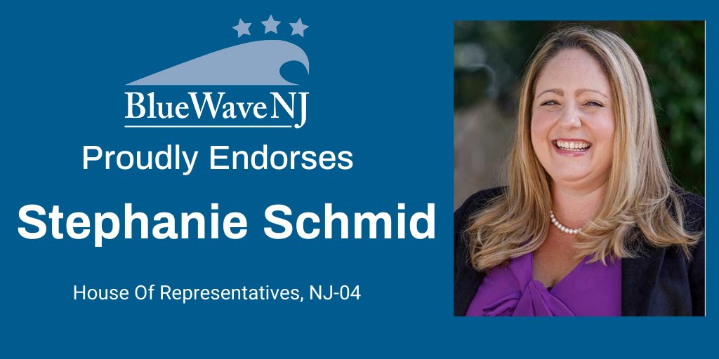 Stephanie Schmid Endorsed by BlueWaveNJ - Insider NJ
