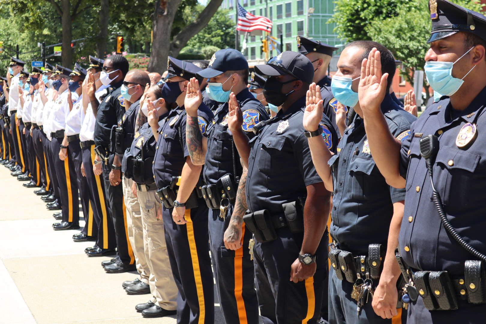 Sheriff Anthony Cureton Performs Rededication Ceremony for Bergen ...