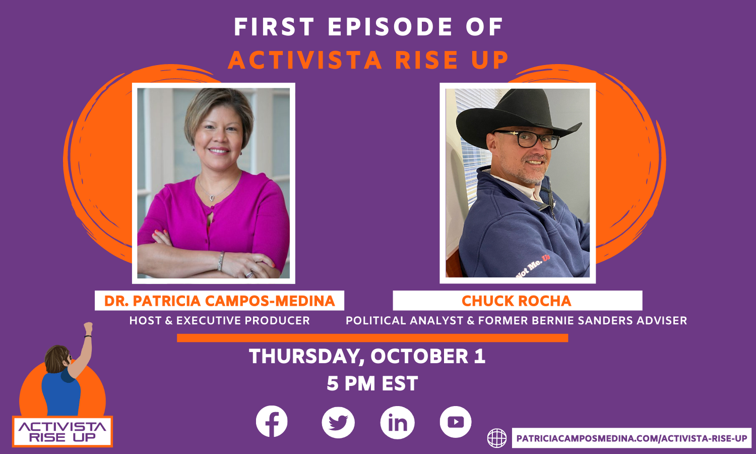 Chuck Rocha Joins Dr. Patricia Campos-Medina to Discuss the Latino Vote ...