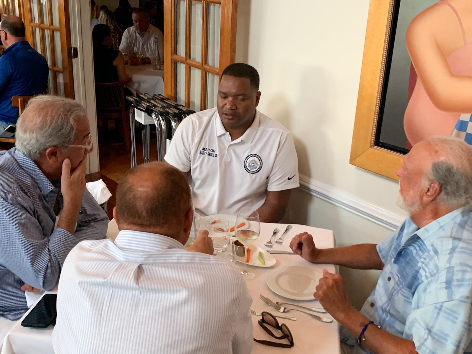 Atlantic City Mayor Small and Atlantic County Exec Levinson Break Bread ...