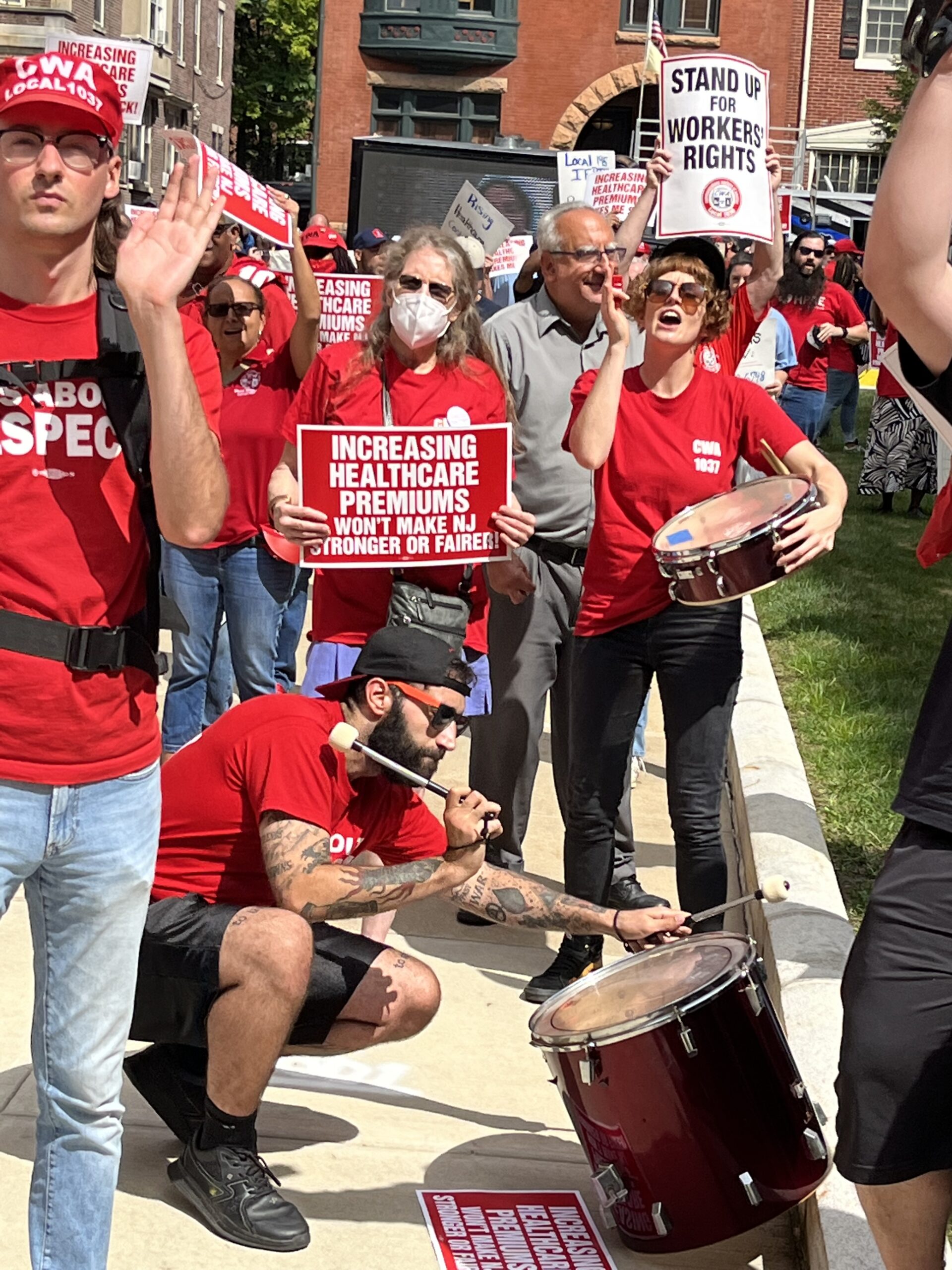 Unions Rally for 'Deal' on State Health Benefits - Insider NJ