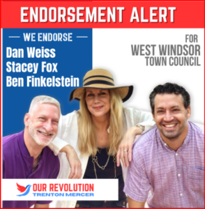 Our Revolution Trenton Mercer Endorses Dan Weiss, Stacey Fox, Ben ...