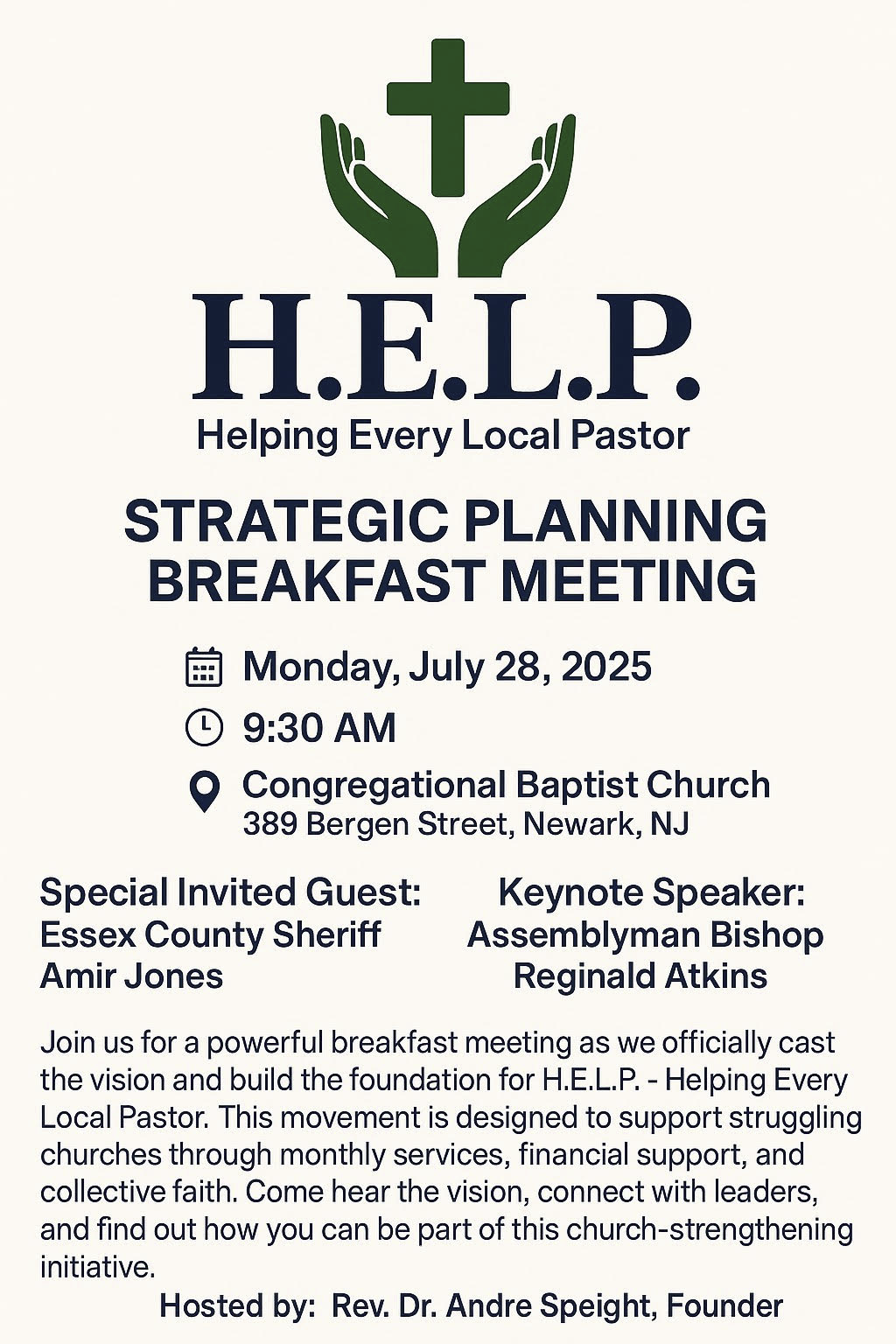Join Us for a Visionary Breakfast: Launching H.E.L.P – Helping Every ...