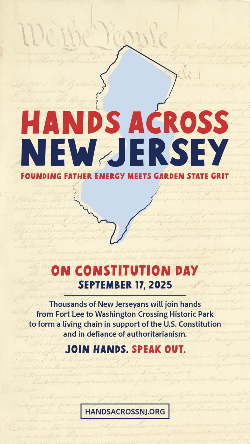 Hands Across New Jersey to Form 80-Mile Human Chain in Defense of ...
