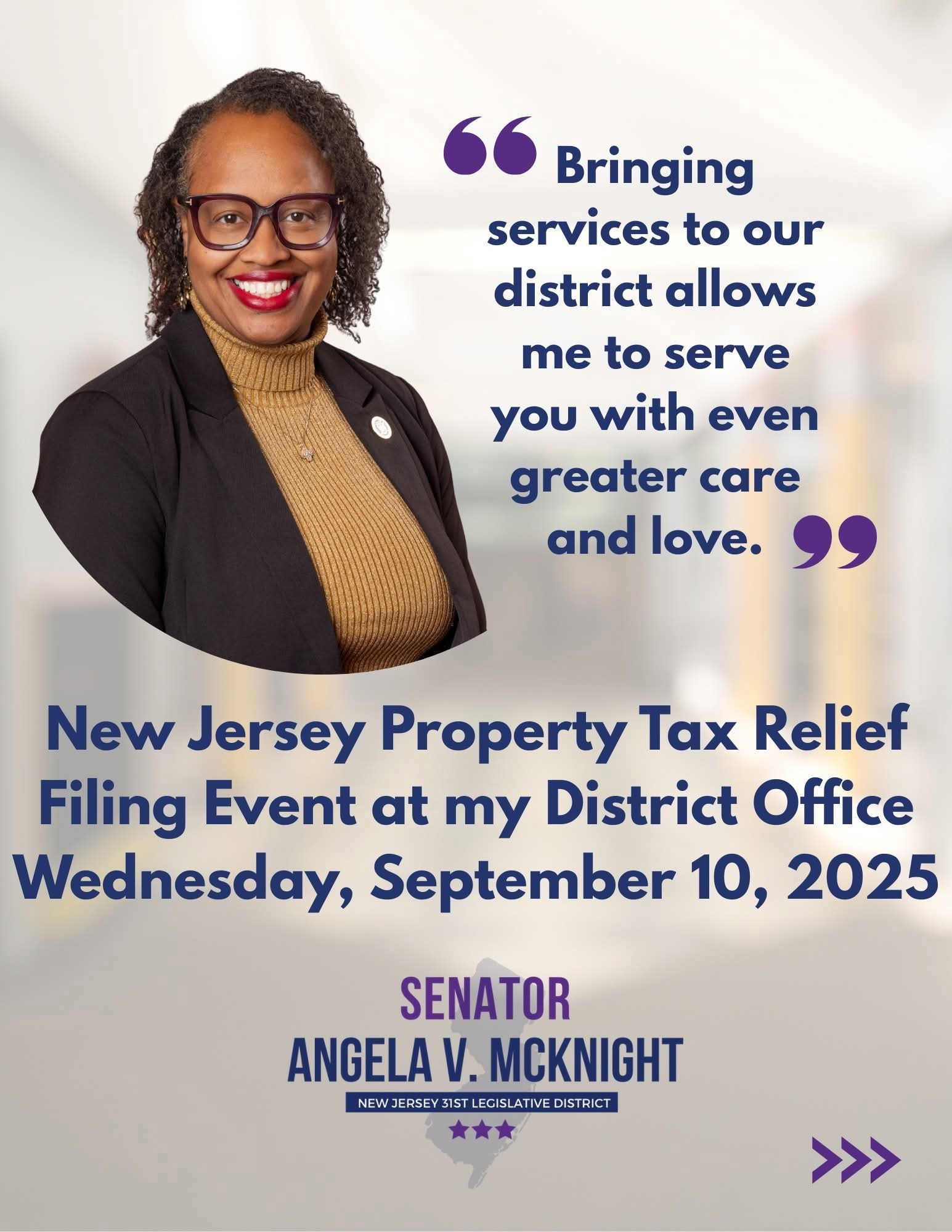 ANCHOR APPLICATION ASSISTANCE PROVIDED AT THE OFFICE OF SENATOR ANGELA ...