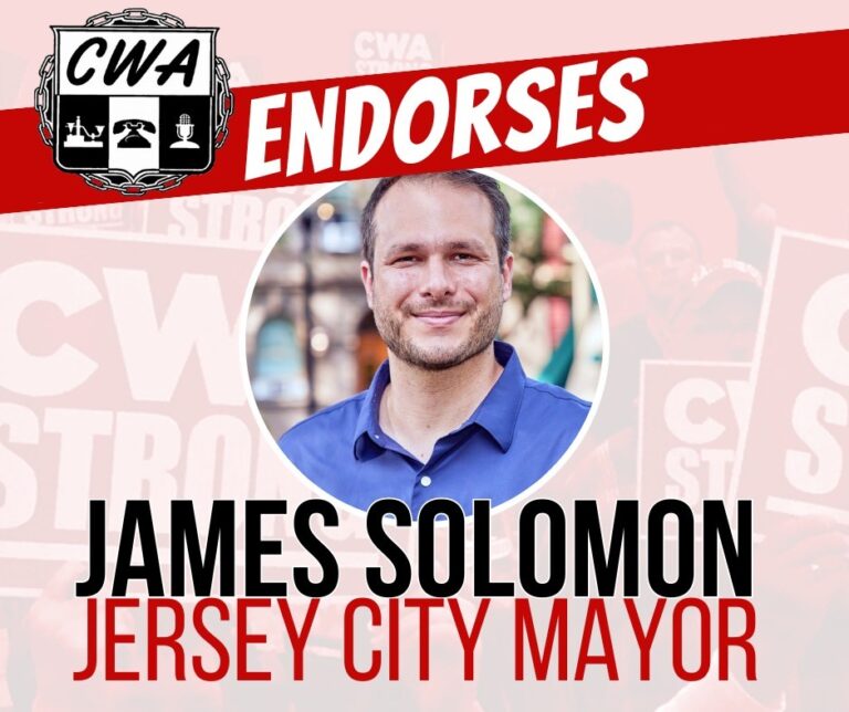 Communications Workers of America District 1 Proudly Endorses James ...